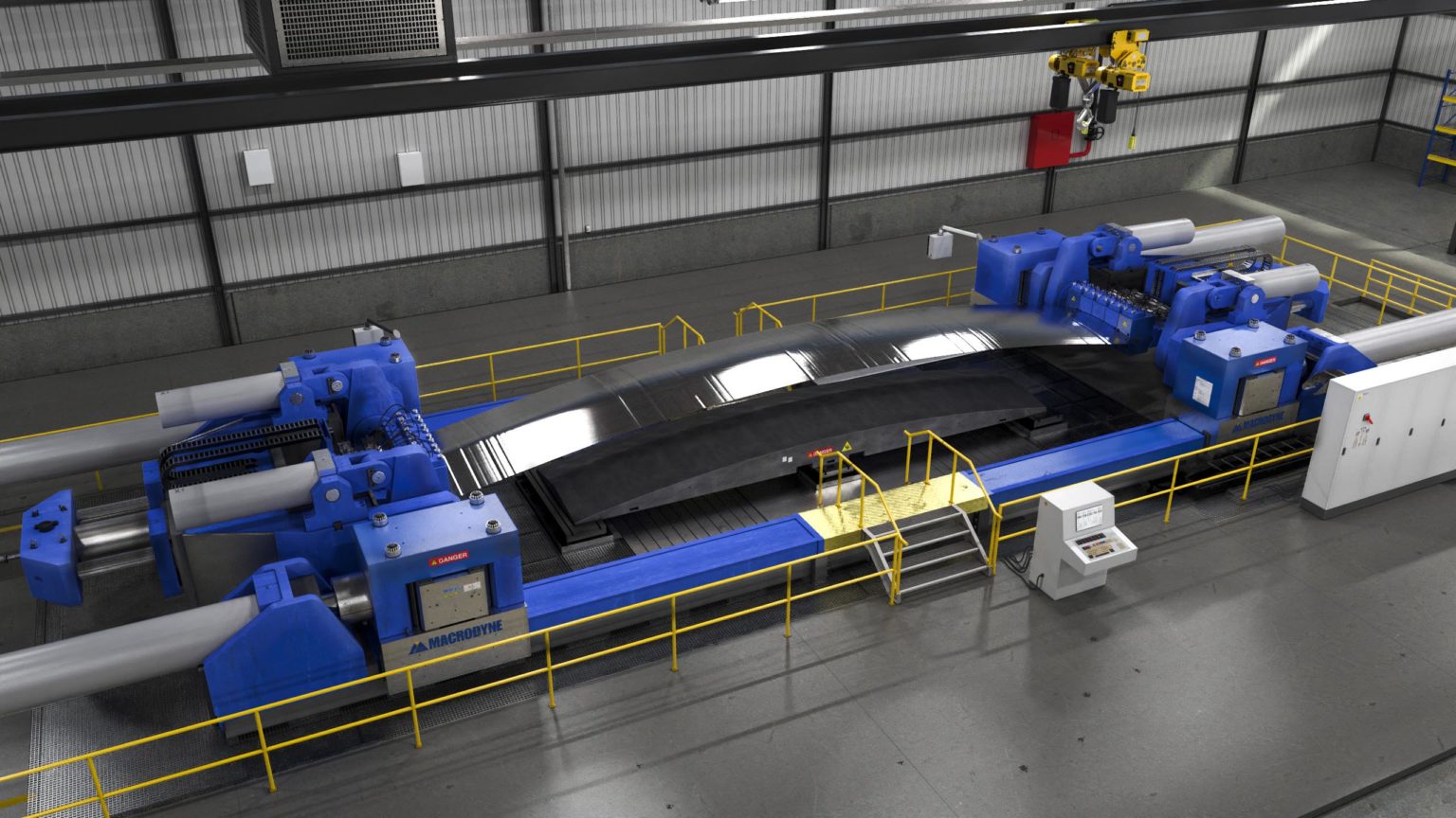 Stretch Forming Presses | Swing Arm Press | Macrodyne
