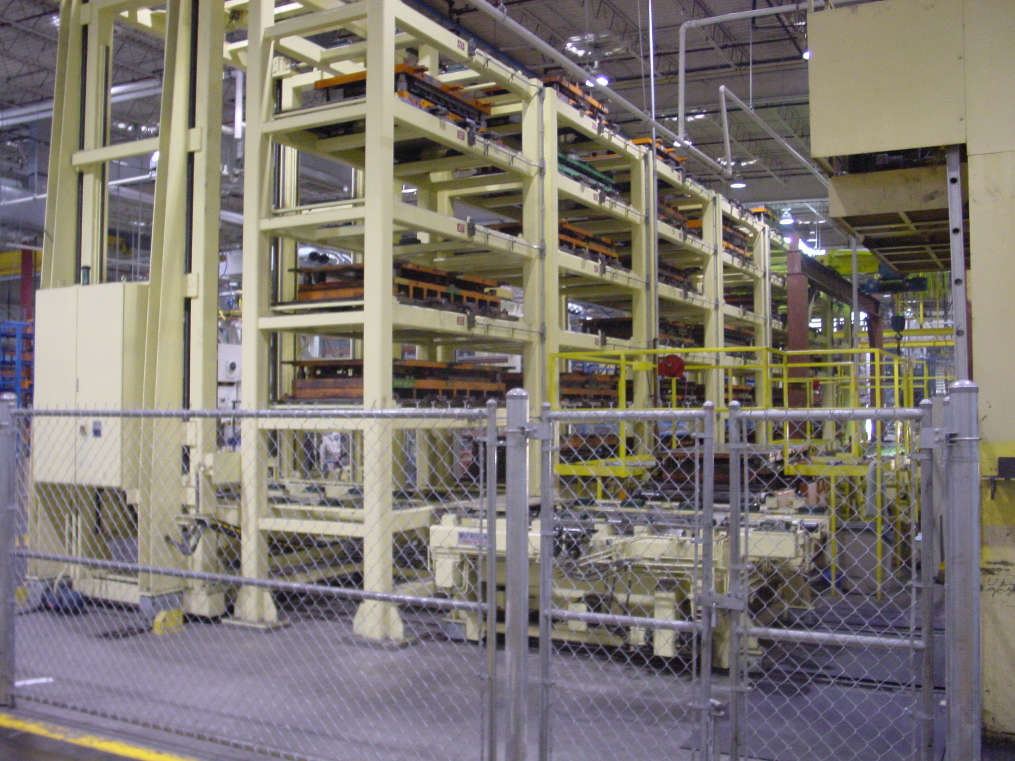 Extrusion Die Storage Systems | Macrodyne Hydraulic Presses