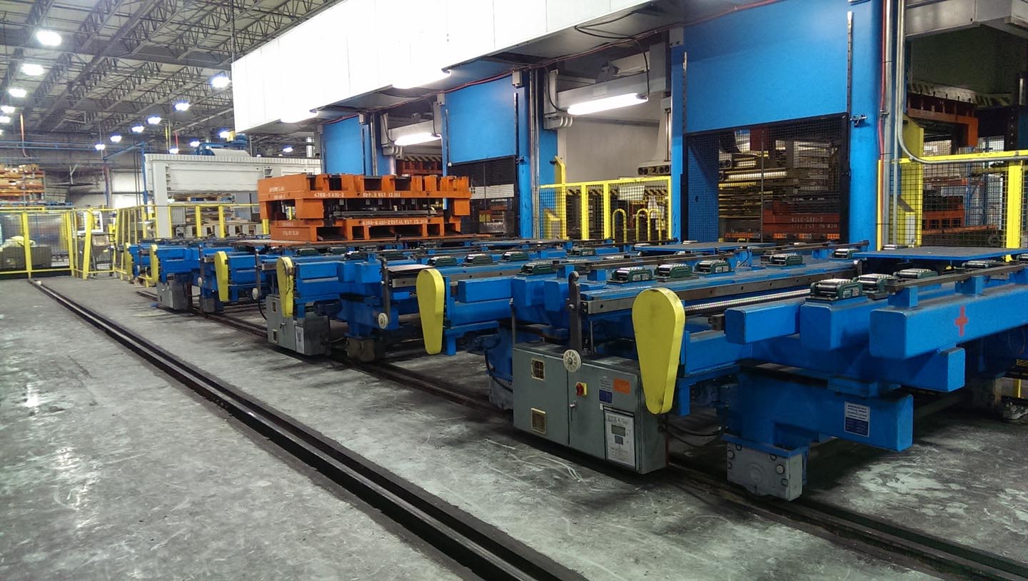 Custom Automation Die Handling Solutions | Macrodyne Hydraulic Presses