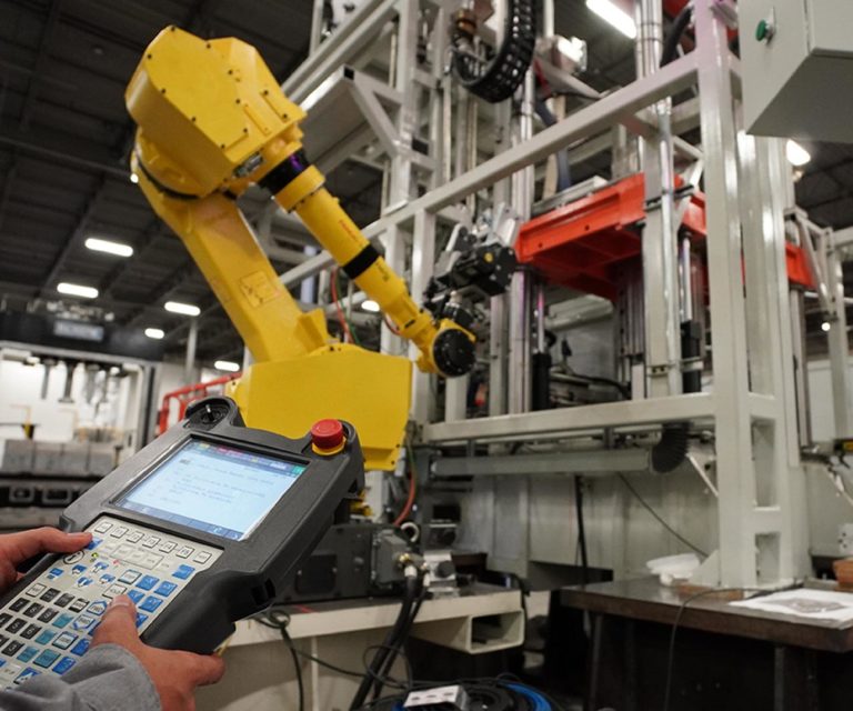 Custom, Automated Handling Systems | Macrodyne Hydraulic Presses