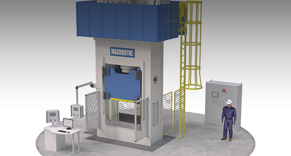 Servo & Hydraulic Presses for Research Applications | Macrodyne